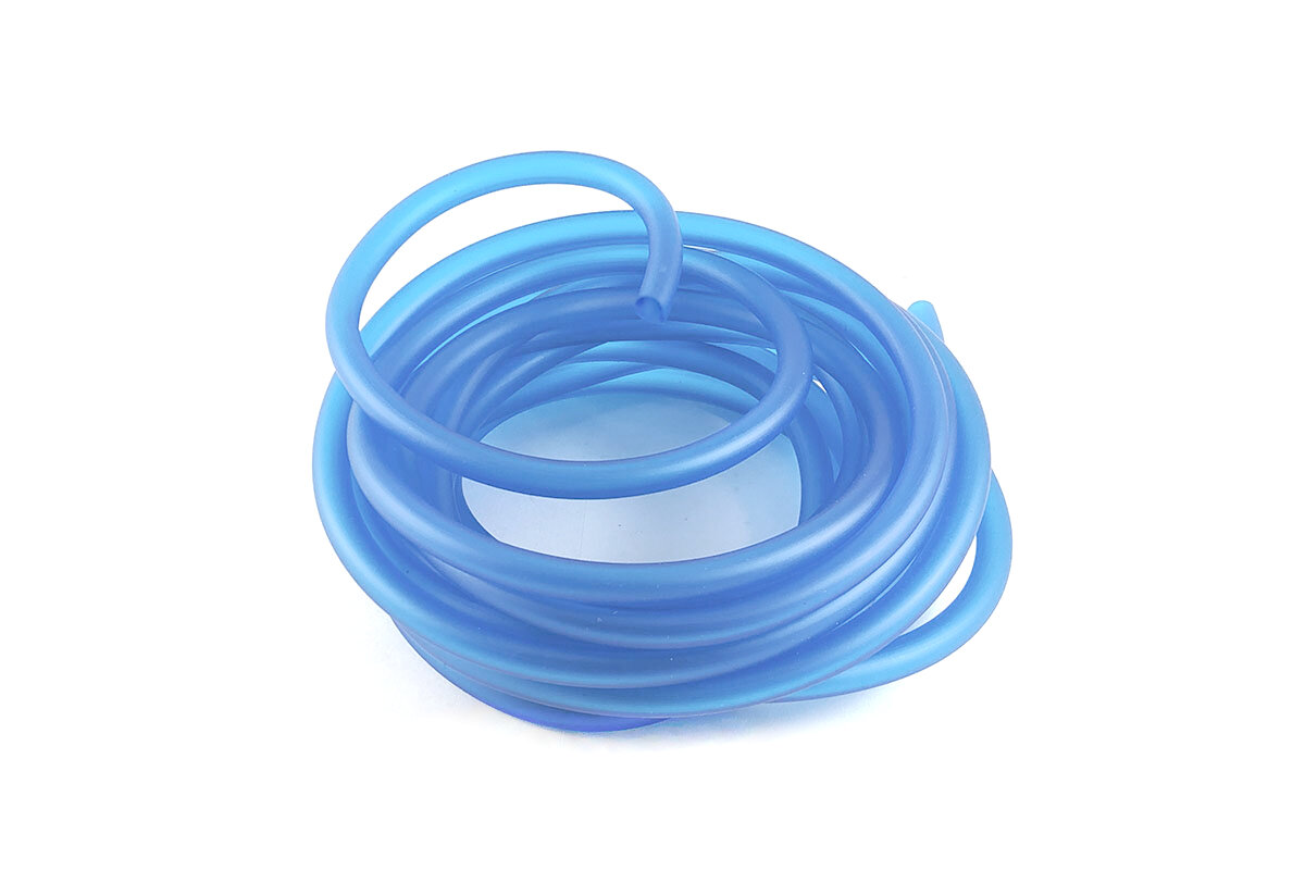 Бензошланг силикон 7*10мм (1м) синий