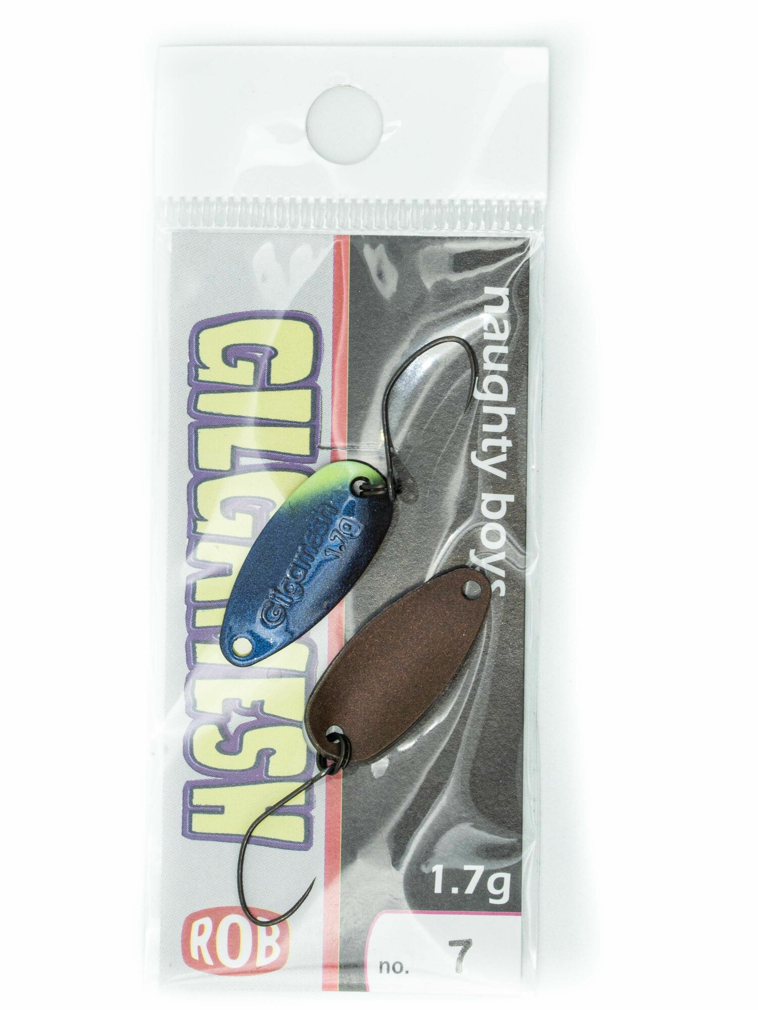 Японская блесна на форель ROB Gillgamesh, 1.7 г, 7 / Форелевые приманки для рыбалки