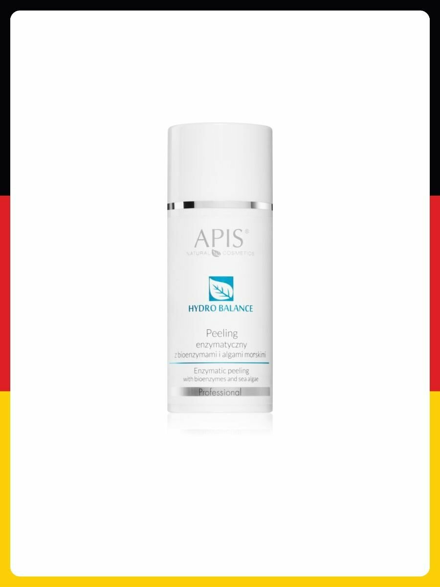 Пилинг Apis Natural Cosmetics Hydro Balance Professional Enzyme Peeling for Sensitive Dry Skin, 100 мл