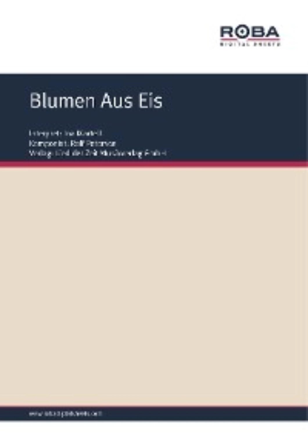 Blumen Aus Eis [Цифровая книга]