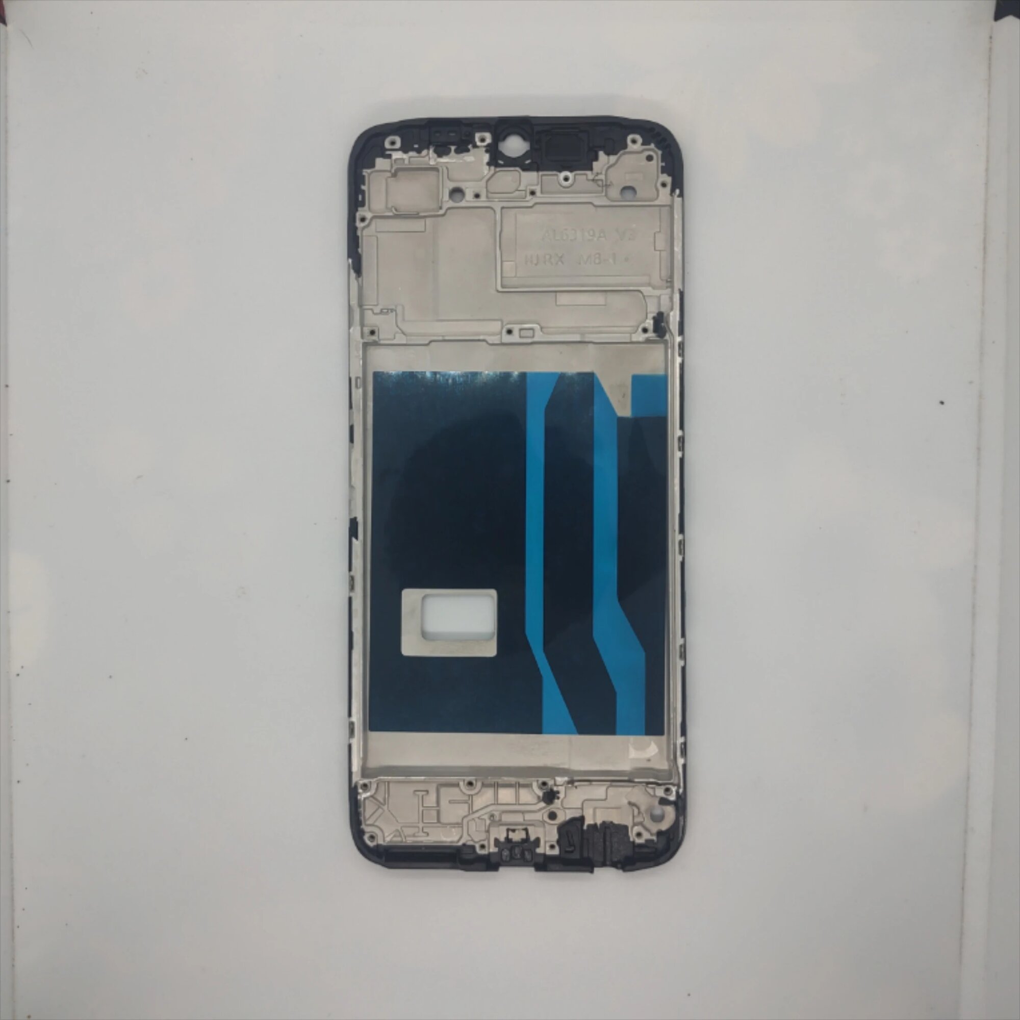 Средняя рамка для Oppo A17 A17K ЖК-дисплей, передняя рамка, корпус, лицевая панель, запасные части