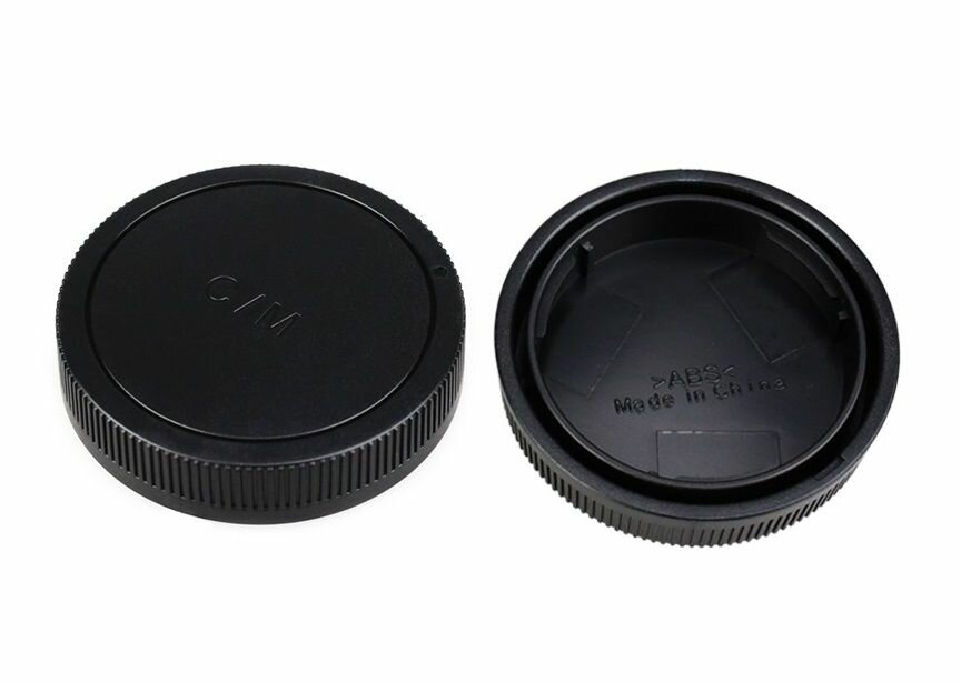JJC L-R15 Комплект крышка задняя для объектива и байонета Canon EOS-M Mount