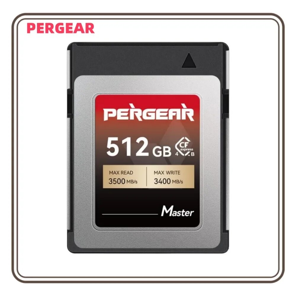 PERGEAR CFexpress 4.0 512GB Master — фото 1