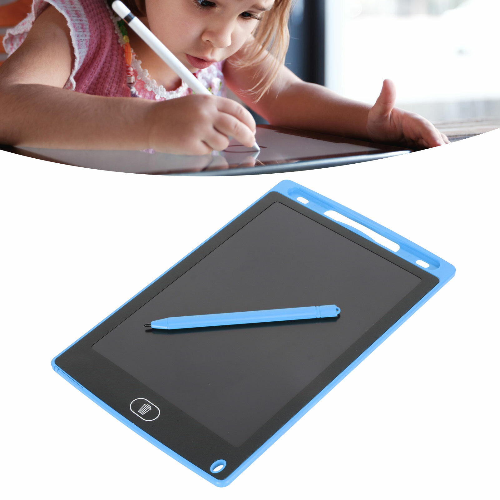 8.5 Inch LCD Writing Tablet Drawing Pad Doodle Board Toy for 1 to 10 Years Old Girls Boys Green