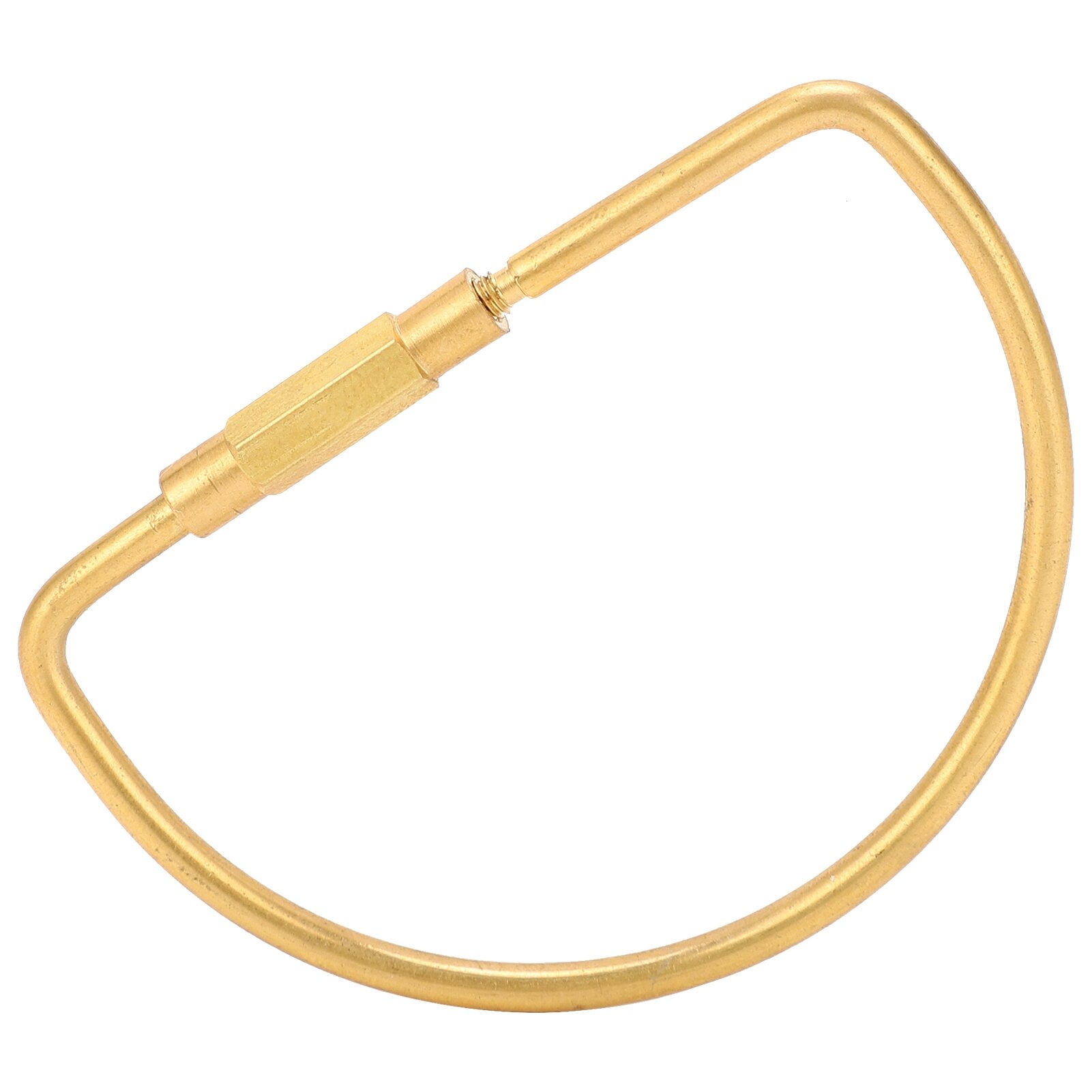 Бронзовый винтовой замок с клипсой для ключей, полукруглый держатель, ретро стиль