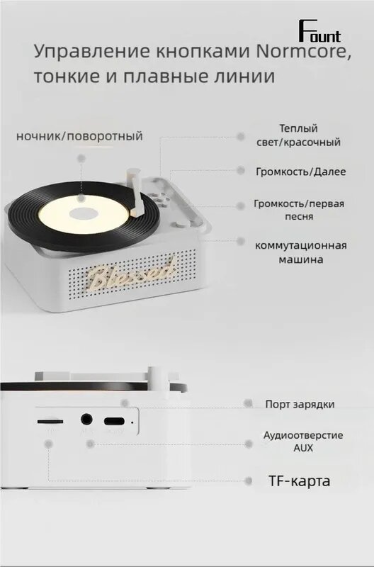 Эксклюзивные ретро колонки для виниловых пластинок