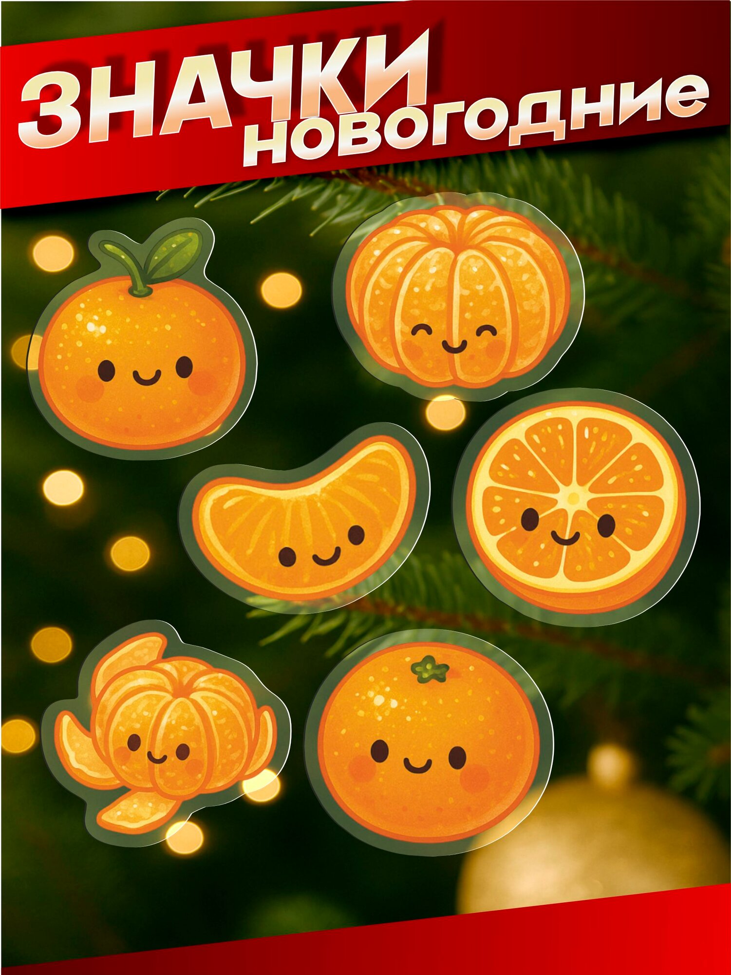 Набор значков Sticker Joy