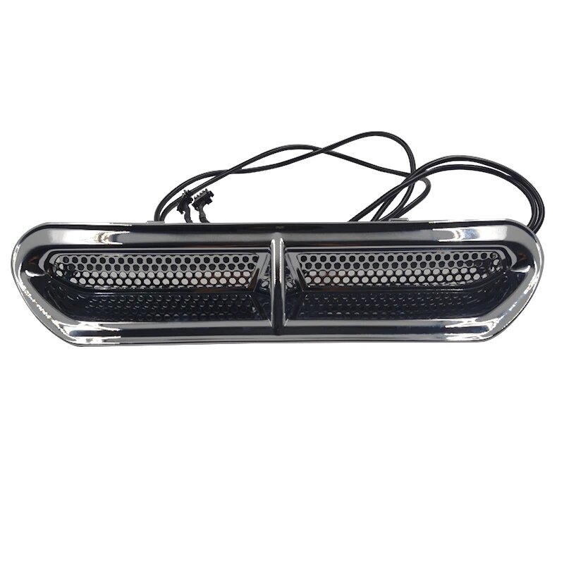 Светодиодный вентиляционный светильник для мотоцикла с указателем потока для Harley Davidson Street Glide Ultra Limited 2014-2023 Chrome