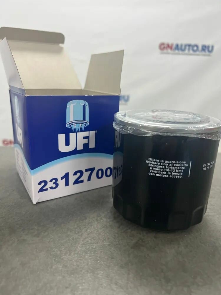 Фильтр масляный UFI 2312700 для Land Rover, Ford и Mazda / BMW E87, E90, X1 E84, Mini Cooper R56 1.6 2.0 3.0 / 15208BN30A; 152089F60A; 15400PLMA02