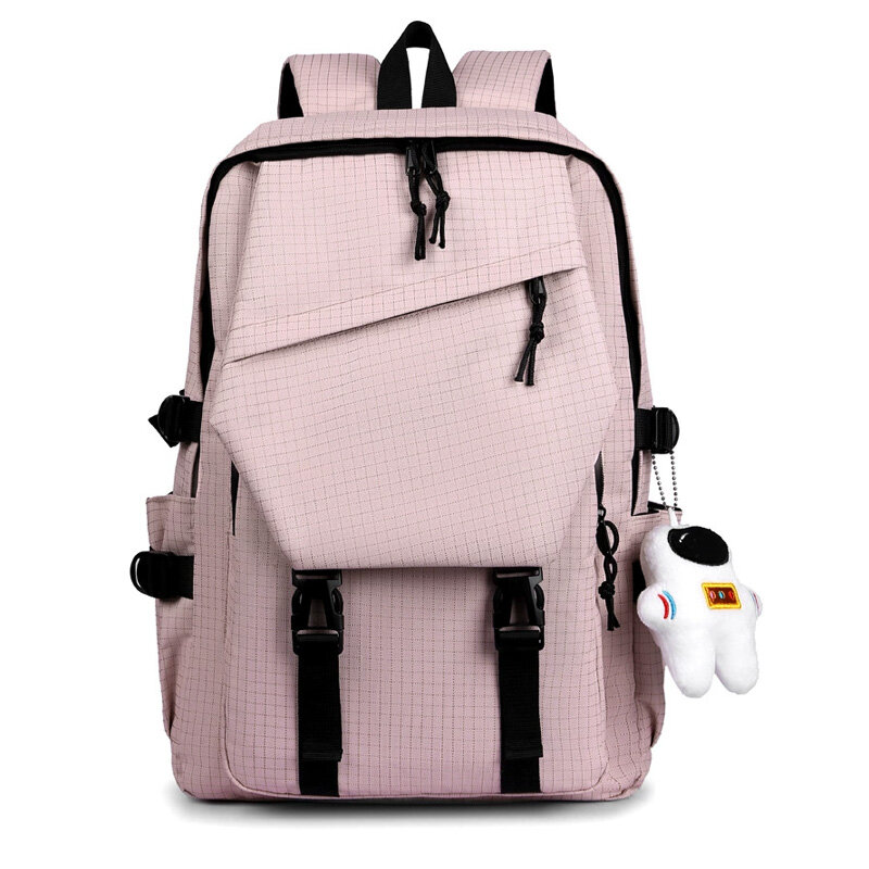 Рюкзак унисекс SURELAPTOP полиэстеровый многоцветный, pink plaid