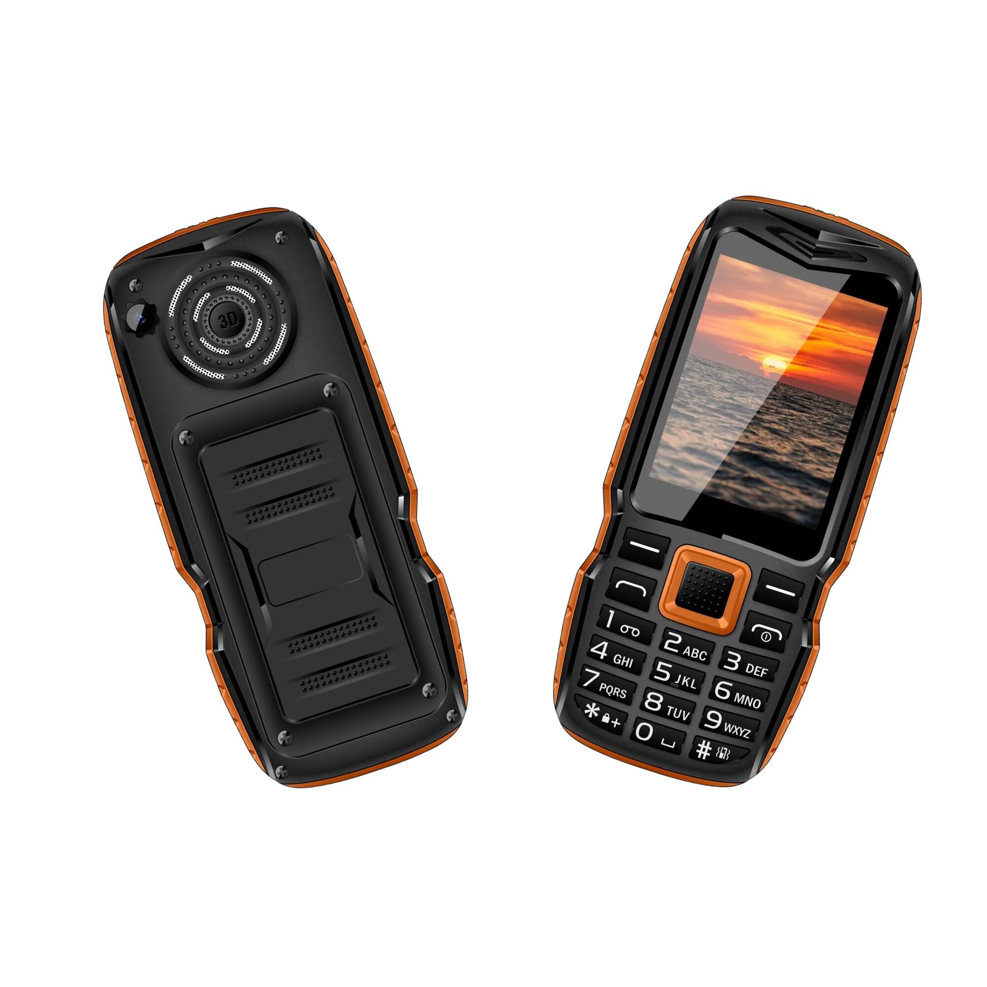 Mafam N6700 Durabl Mobile Phone 2G GMS Big Battery 2.4" Display Two Sim Large Buttons Torch Bluetooth Cheap Portable Cellphone