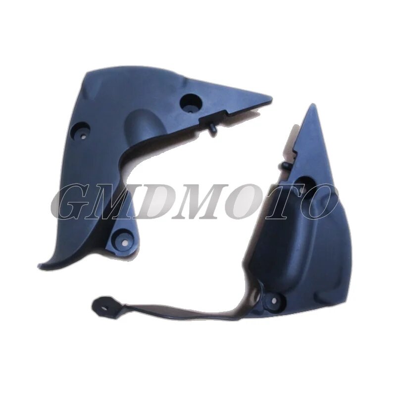 Пара подходит для Kawasaki ER 6N ER6N ER-6N 2009 2010 2011, обтекатель радиатора мотоцикла, внутренние панели, внутренняя крышка, боковой обтекатель black plastic
