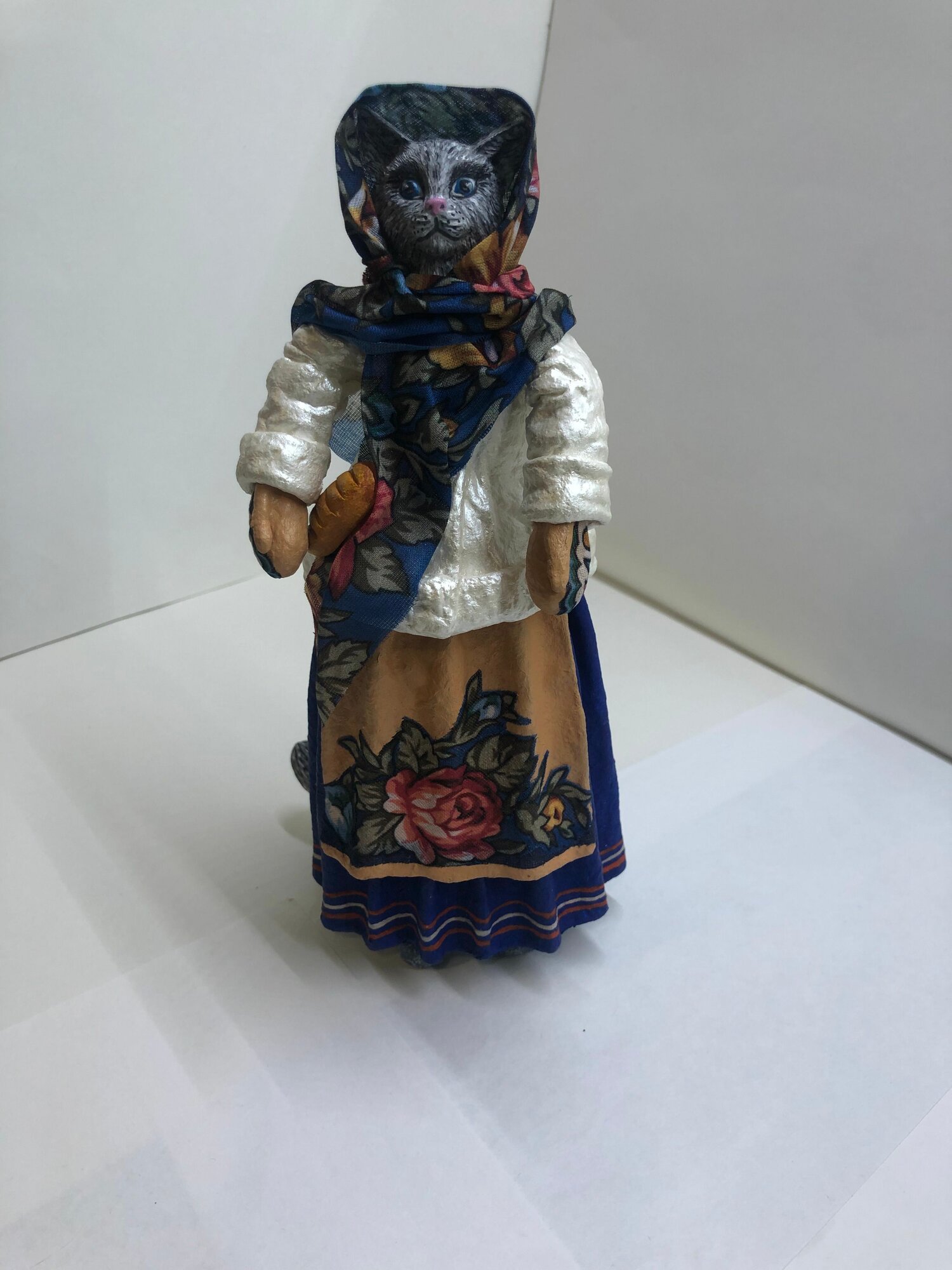 Ватная игрушка "Кошечка-1"