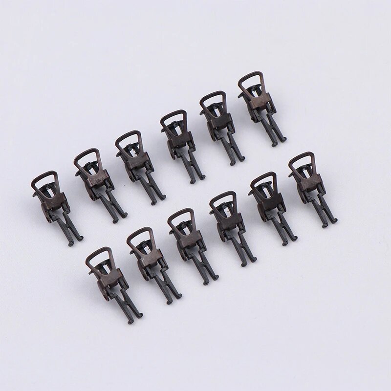 Муфты для моделей поездов HO масштаб 1:87, black S, 12шт