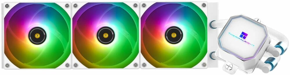 Система водяного охлаждения для ПК Thermalright Frozen Prism 360 White ARGB_2646912