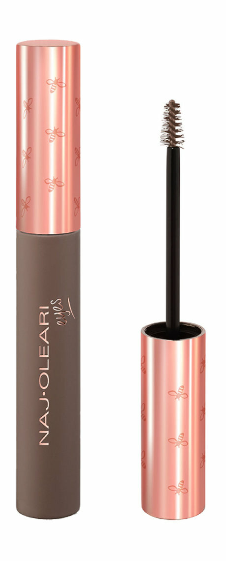 Naj Oleari Lasting Shape Eyebrow Fixer Водостойкий гель-фиксатор для бровей | 2 brown 5мл
