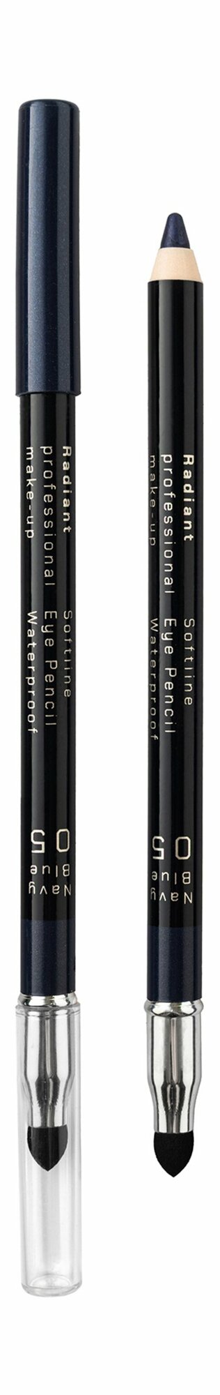 Radiant Professional Make-up Softline Waterproof Eye Pencil Карандаш для глаз 05 темно-синий 46054 мл/гр