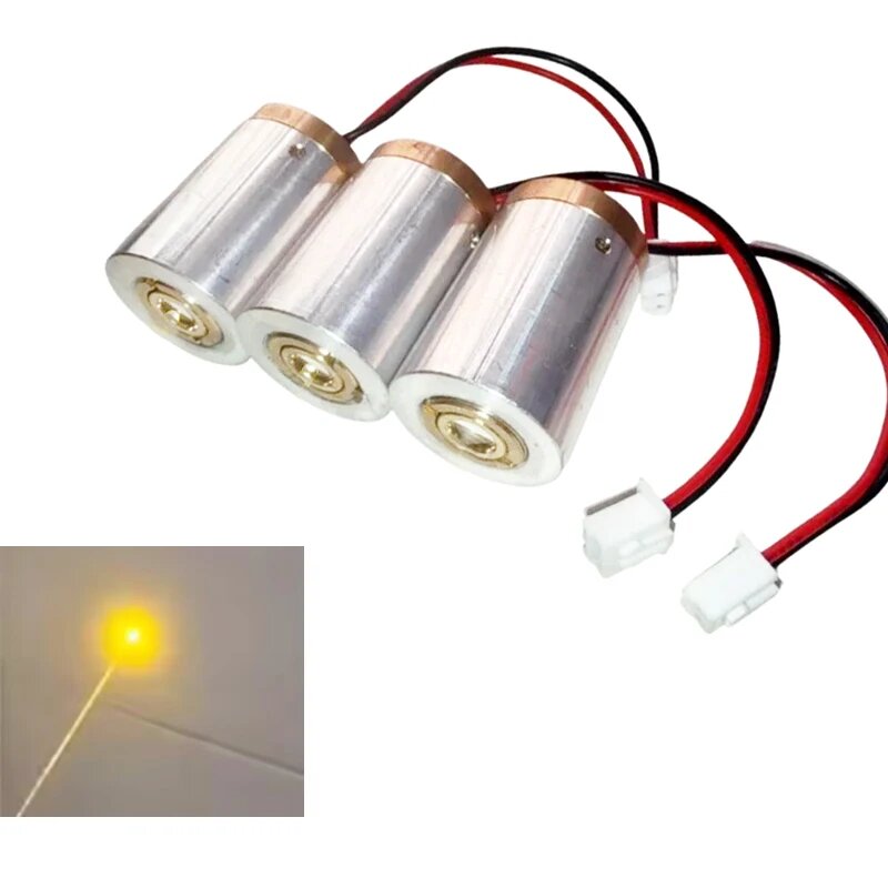 Kedomai лазерный модуль 585 нм 15-20 мВт желтый