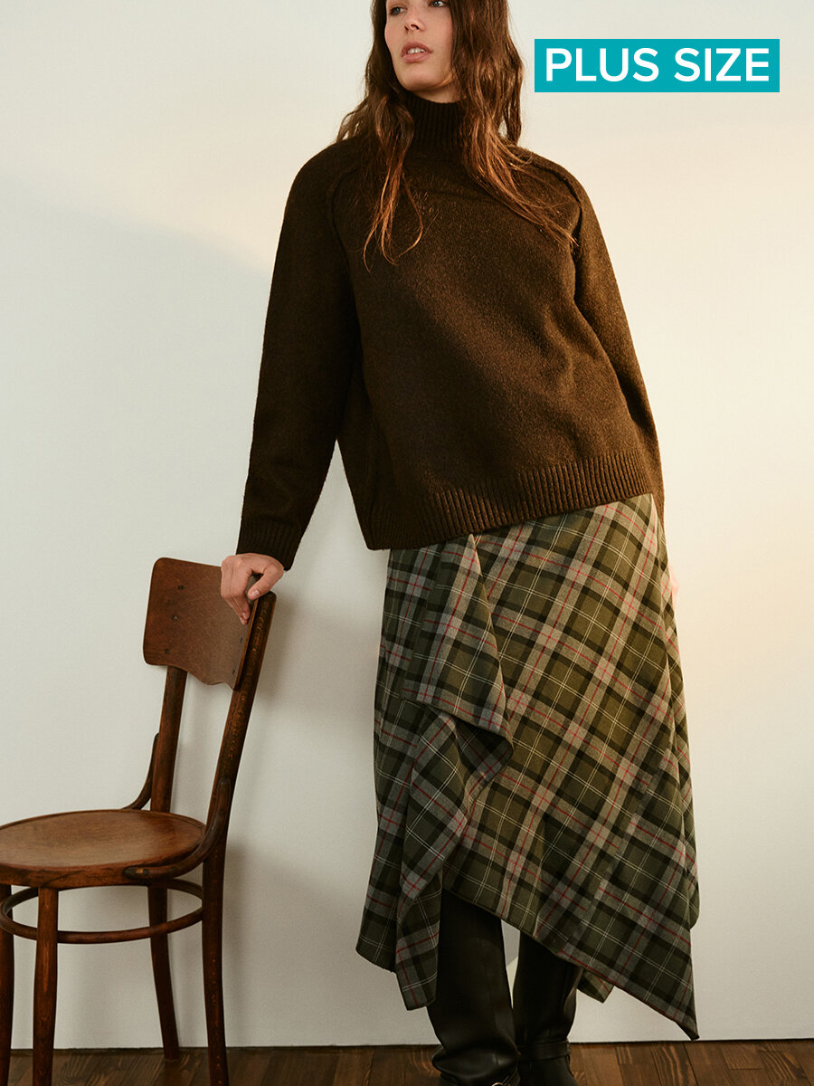 Свитер Plus Size