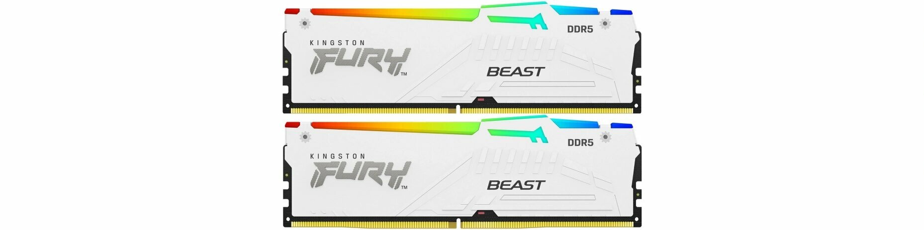 Оперативная память Kingston Fury Beast DDR5 - 2x 32GB, 5200 МГц, DIMM, CL40, RTL (kf552c40bwak2-64)