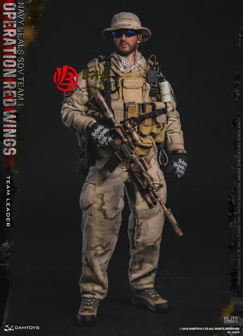 Фигурки DAMTOYS DAM78069 морские котики капитан Мёрфи