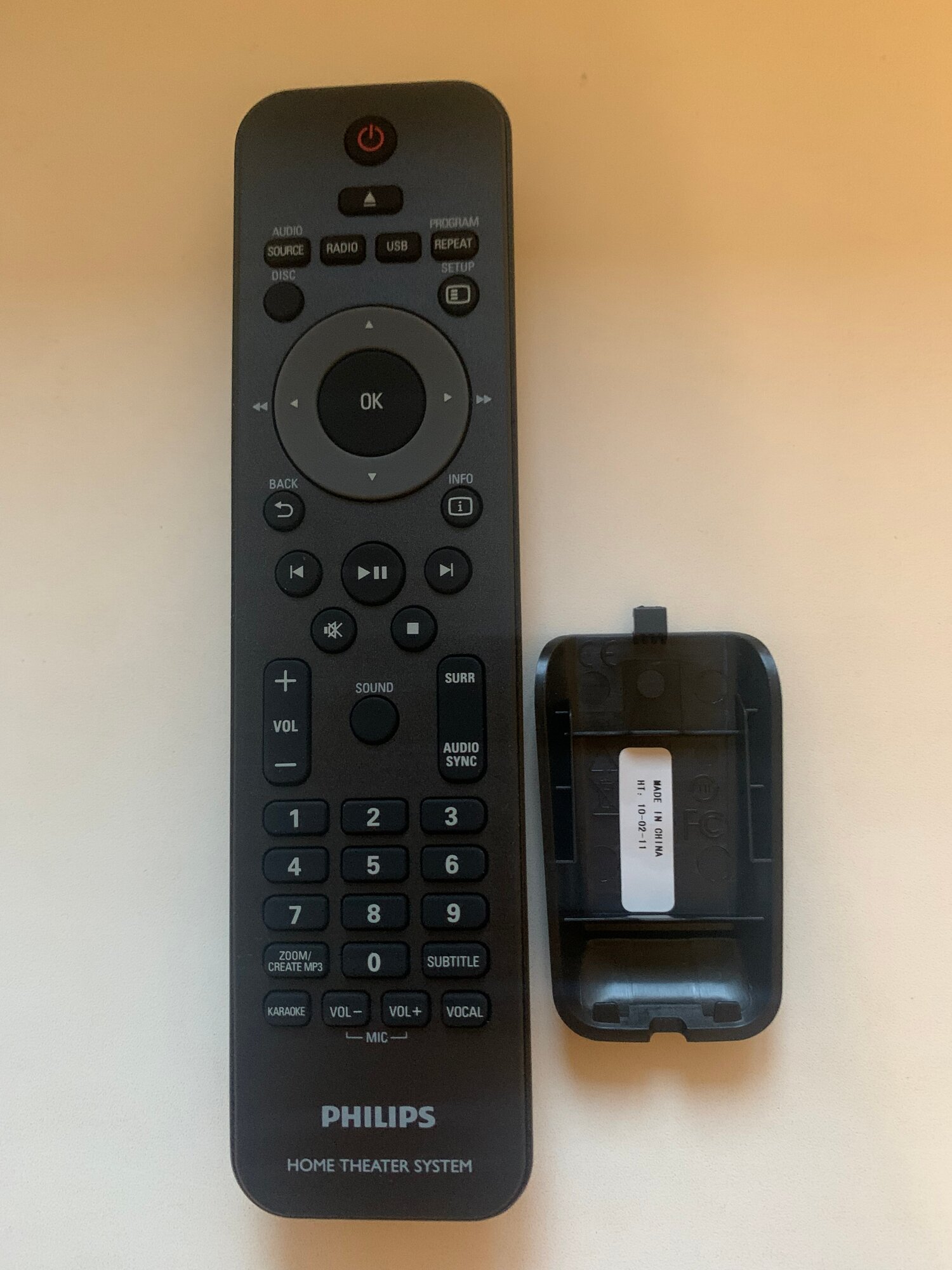 Philips HT: 10-02-11,996510031938, пульт оригинальный для кинотеатра