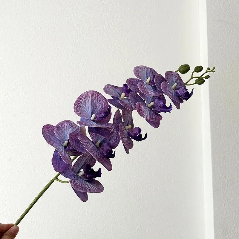 Искусственная орхидея Smoke purple 98 см