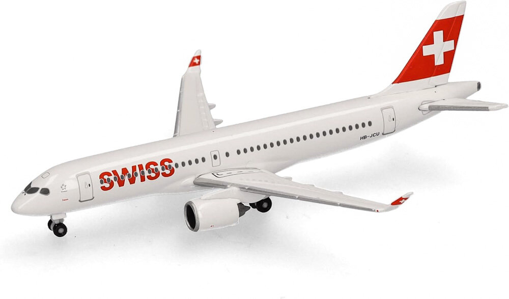Herpa (Херпа) Модель самолета Airbus A220-300 SWISS