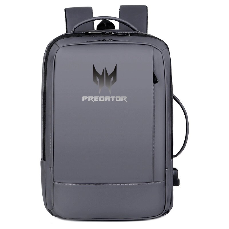 Серый рюкзак с градиентным логотипом Predator для ноутбуков Acer Predator Helios 7/6/5 15.6 дюймов, водонепроницаемый
