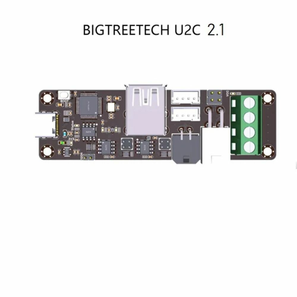 Плата EBB36 EBB42 CAN V1.2 поддерживает шину Canbus PT100 для хотэнда Klipper, шагового двигателя HeadTool 36 и других компонентов 3D-принтера Ender3.