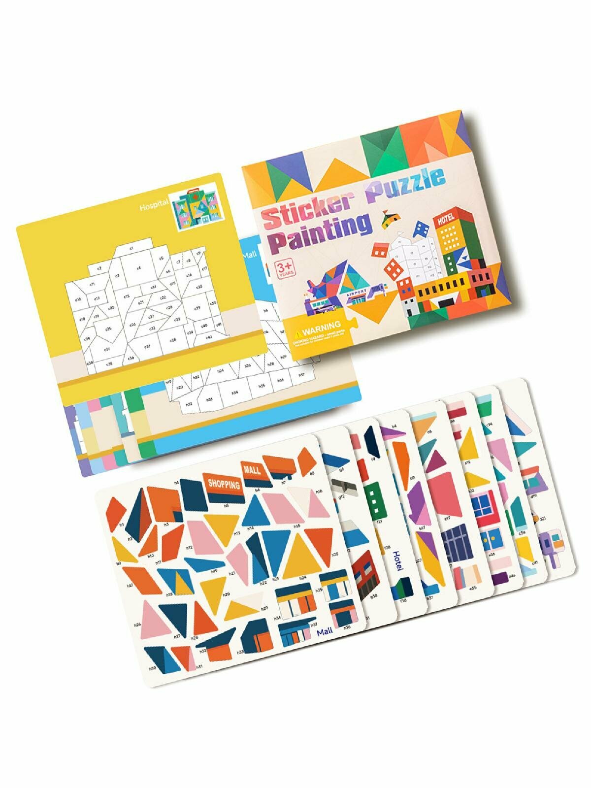 Набор для практического обучения детей из безопасной бумаги DIY Craft