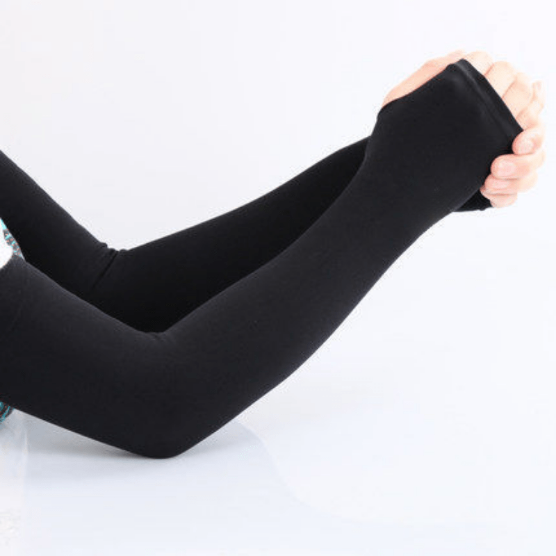 Рукава для рук Спортивные Рукава Солнцезащитные UV Защита Рукава Летние Для Бега Рыбалки Велосипеда Размер универсальный Материал Нейлон Стиль облегающий Количество 1 пара Сценарии поход тренировки волейбол гольф верховая езда Возраст Взрослые