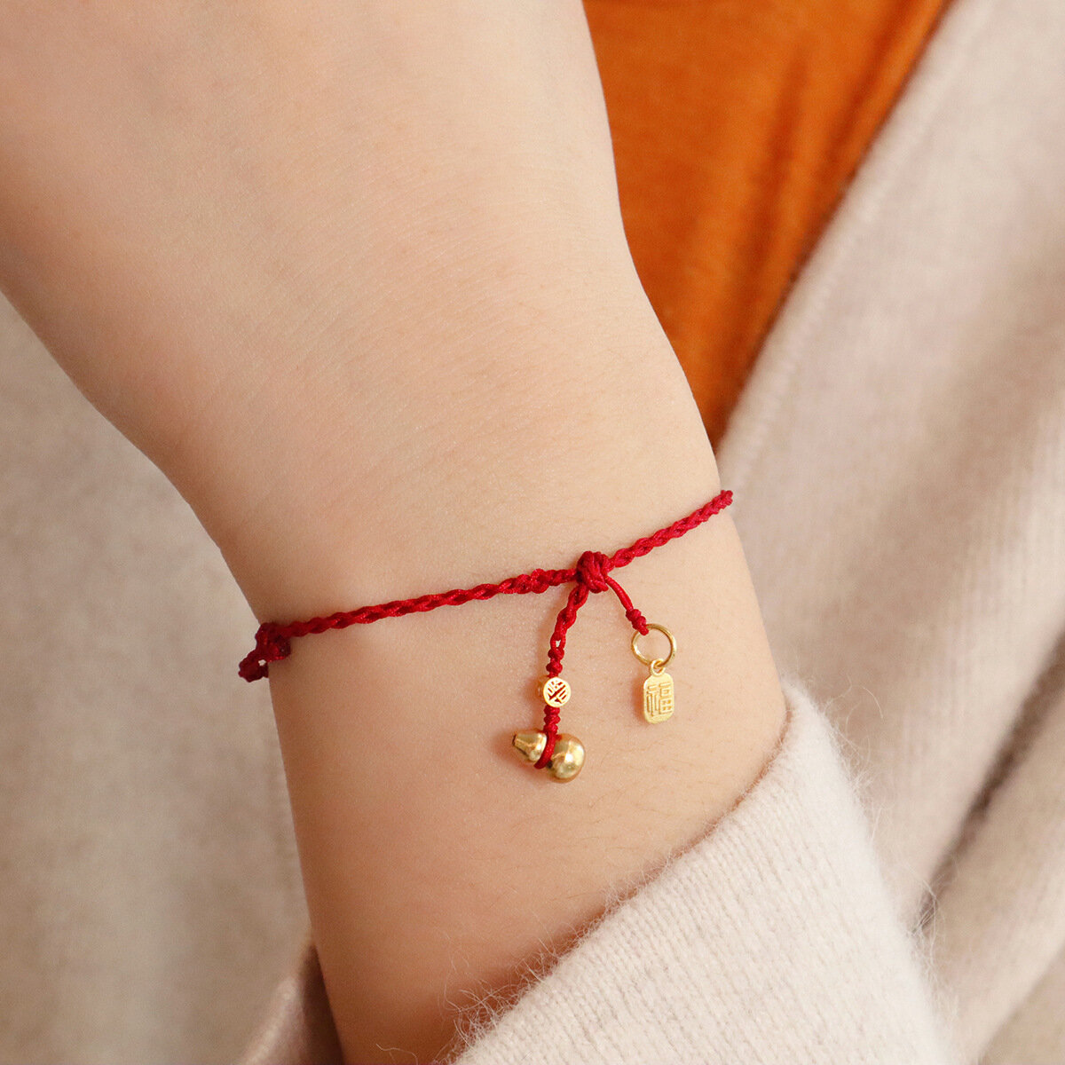 Браслет для гадания, YM Mall из граната и агата Камень Привлекает здоровье и удачу