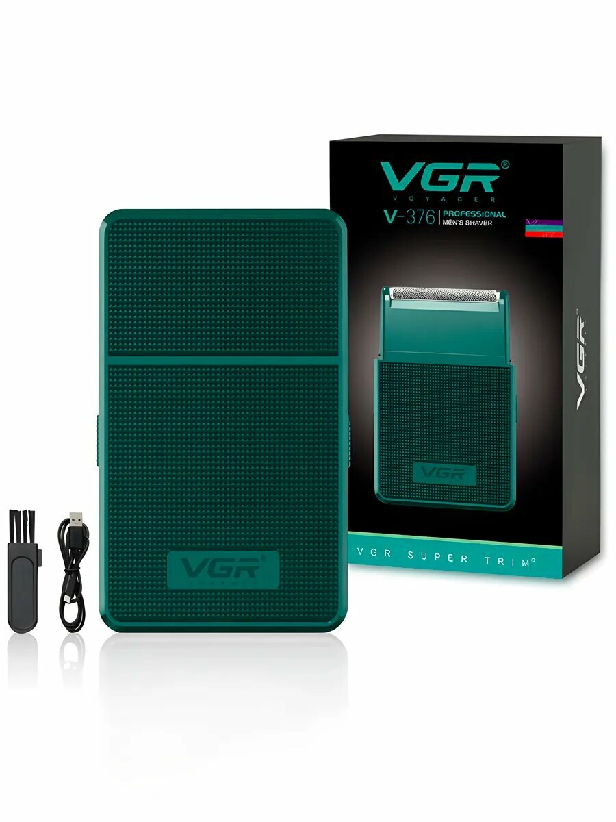 Электробритва мужская для лица аккумуляторная шейвер VGR V-376