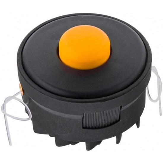 Катушка тримерная Denzel полуавтоматическая, для TE-350 артикула 96619 (96348), в блистере, гайка M5