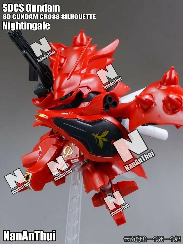 Сборная Игрушечная фигурка модель, SD GUNDAM CROSS SILHOUETTE, SDCS Gundam Nightingale, Высококачественная модель