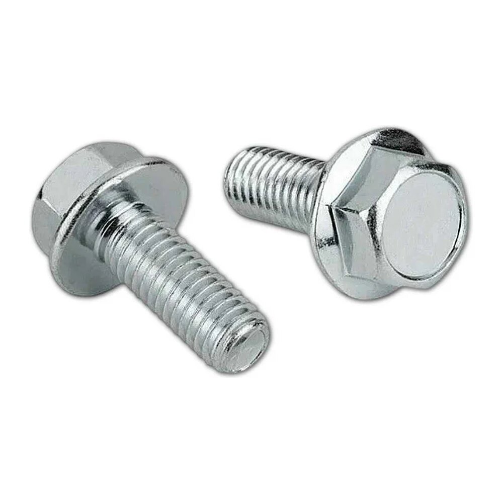 Болт 23 Болта М8x20 с фланцем класс прочности 8.8 ОЦ DIN6921, 50 шт. 11197, для профессионального бытового использования