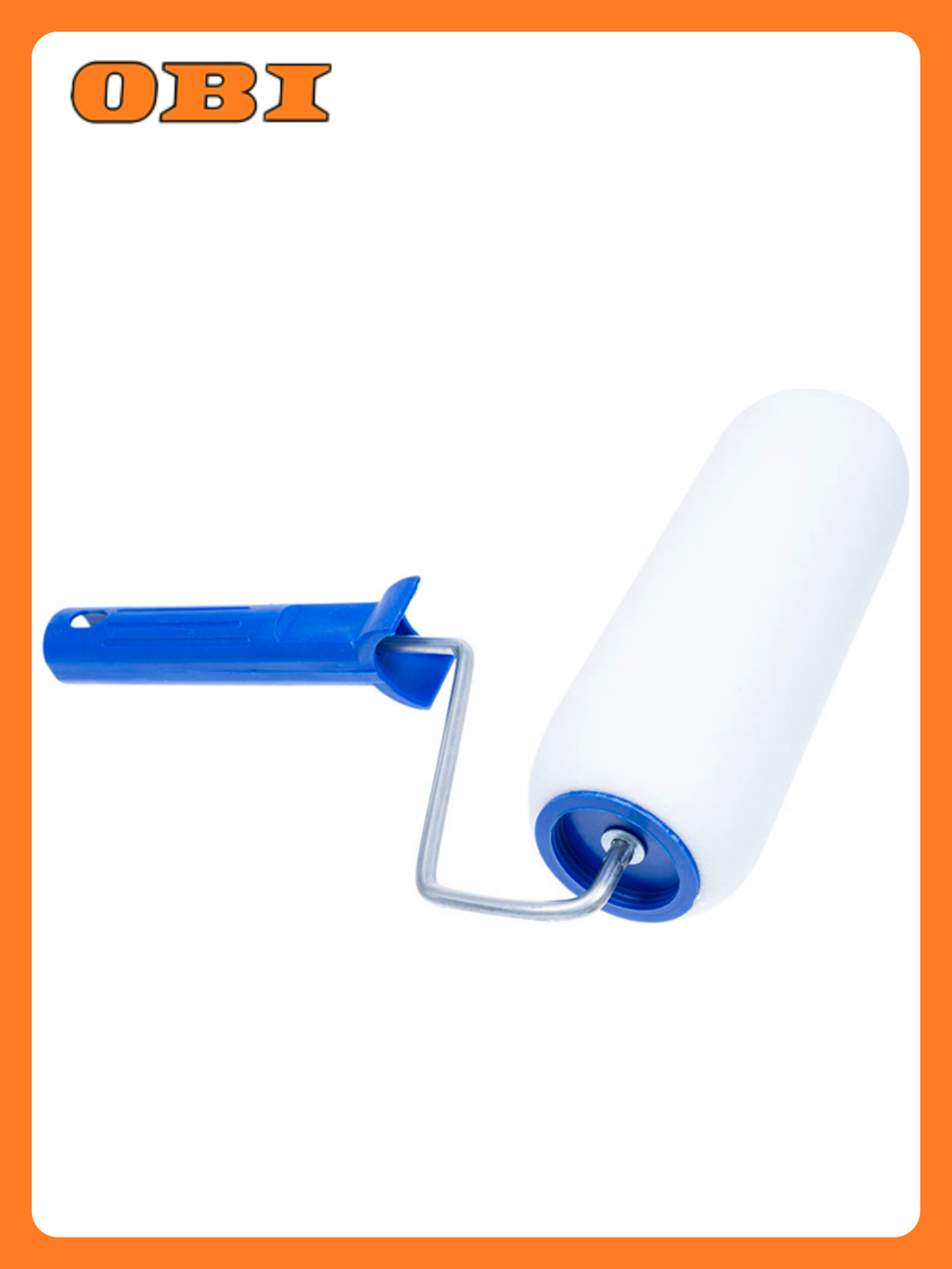 Валик KORVUS 306120, поролоновый, 200 мм, для всех типов ЛКМ, белый