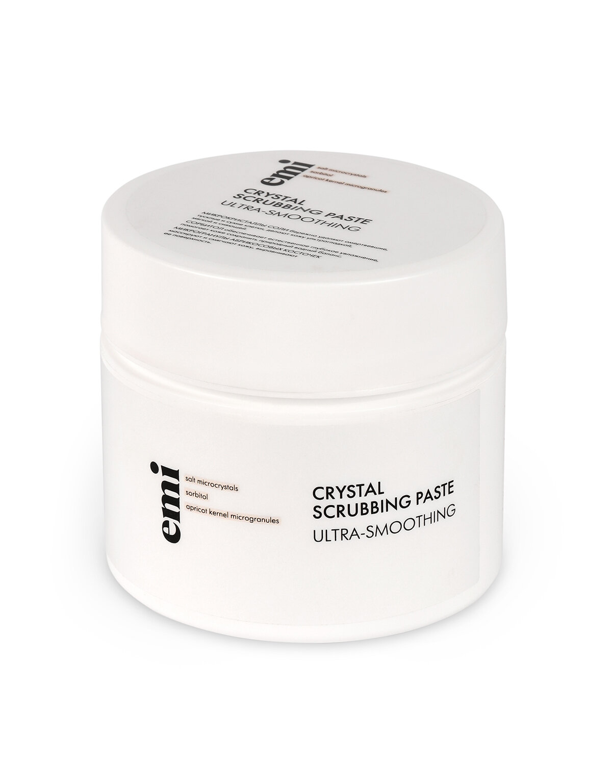 Скраб для рук и тела, EMI, Crystal Scrubbing Paste, 200 г — фото 1