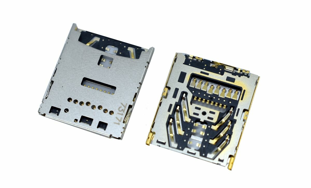 Коннектор SIM-карты (сим), mmc коннектор для SONY Xperia XZP (S178)