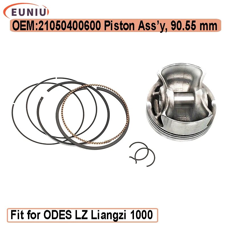 Комплект поршней для деталей двигателя ODES LZ Liangzi 1000 Quad ATV UTV GO KART 21050400600
