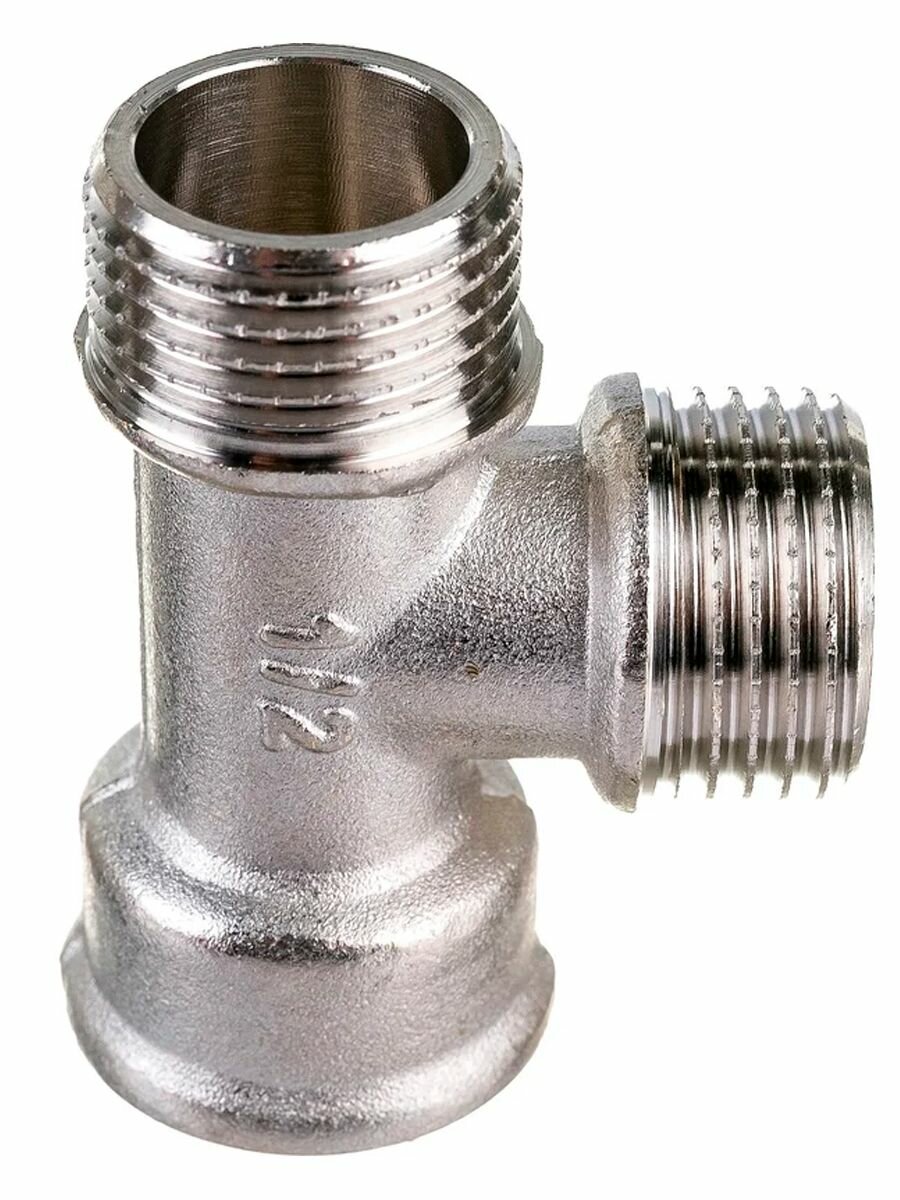 Тройник латунный 1/2" 15 В-Н-Н