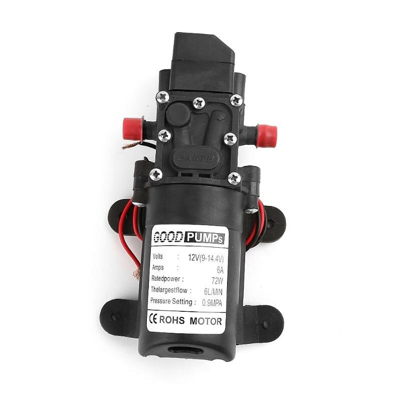 12V 72W Микро диафрагменный насос