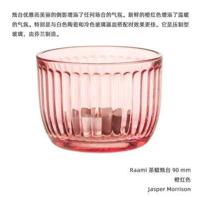 Набор из двух предметов из серии Iittala Raami (Финляндия): стакан для воды, бутылка для воды, ваза, подсвечник