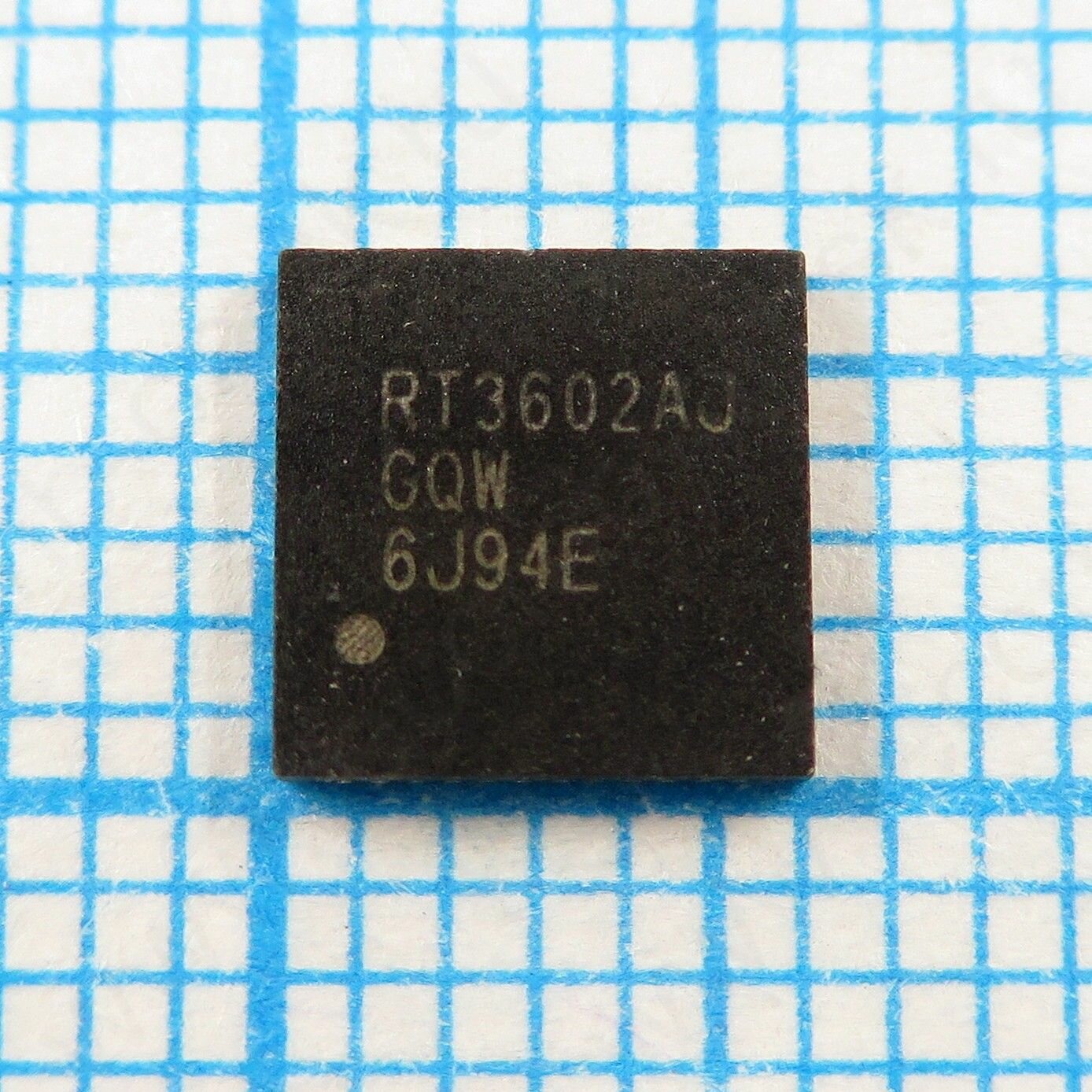 RT3602AJGQW RT3602AJ - Трехканальный ШИМ-контроллер для мобильного процессора IMVP8
