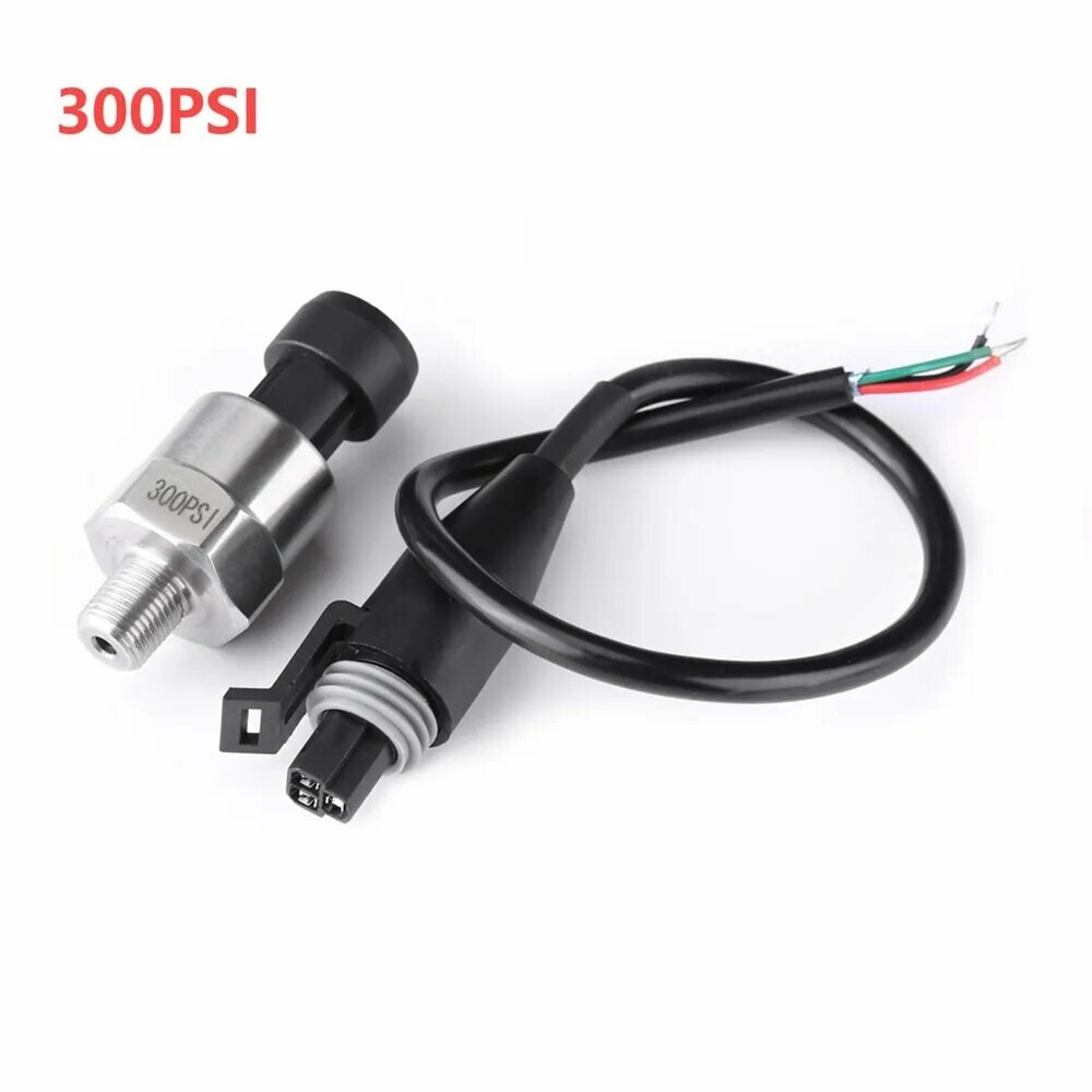 0.5-4.5V Датчик давления из нержавеющей стали 1/8NPT резьба вода нефть газ (300PSI)