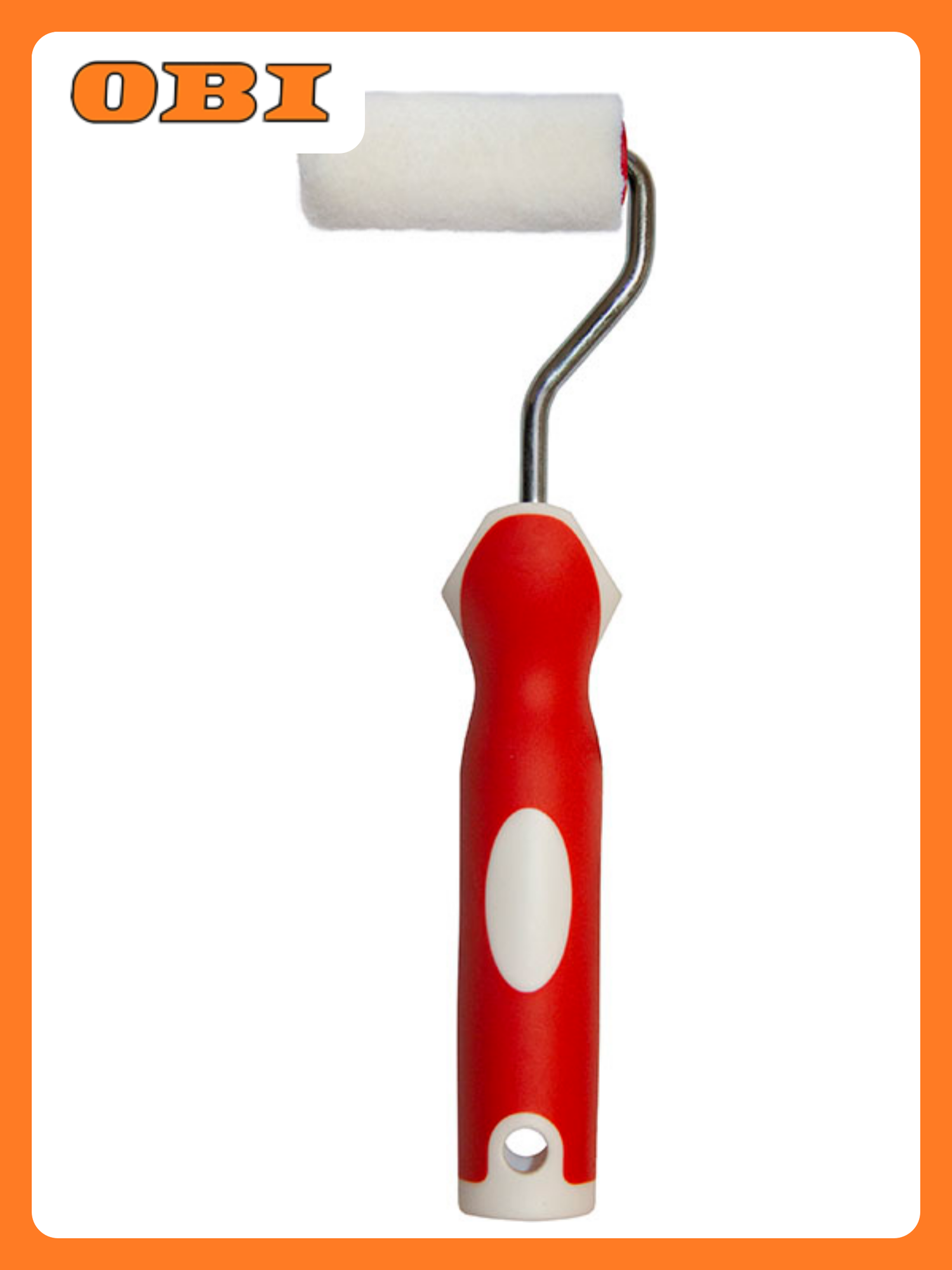 Мини-валик малярный с ручкой, велюр 4/15/55 мм, под ручку 6 мм PARADE