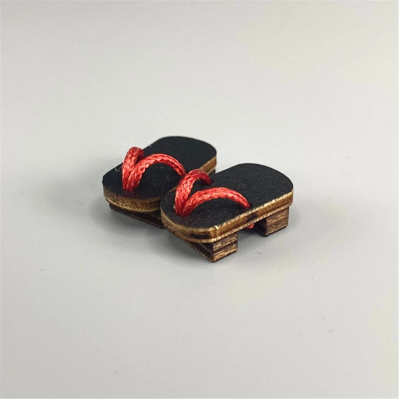 HOUZIWA Сабо для кукол OB11 из дерева Shoes as pic
