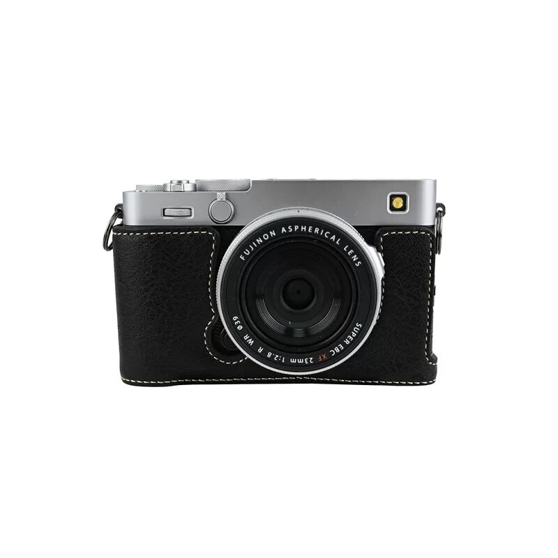 Чехол для беззеркальных камер Fujifilm XE4, X100VI, XE5, XE3, XPRO3/XPRO2, X100V, XA7, XA10/XA20, XA5, кожаный,