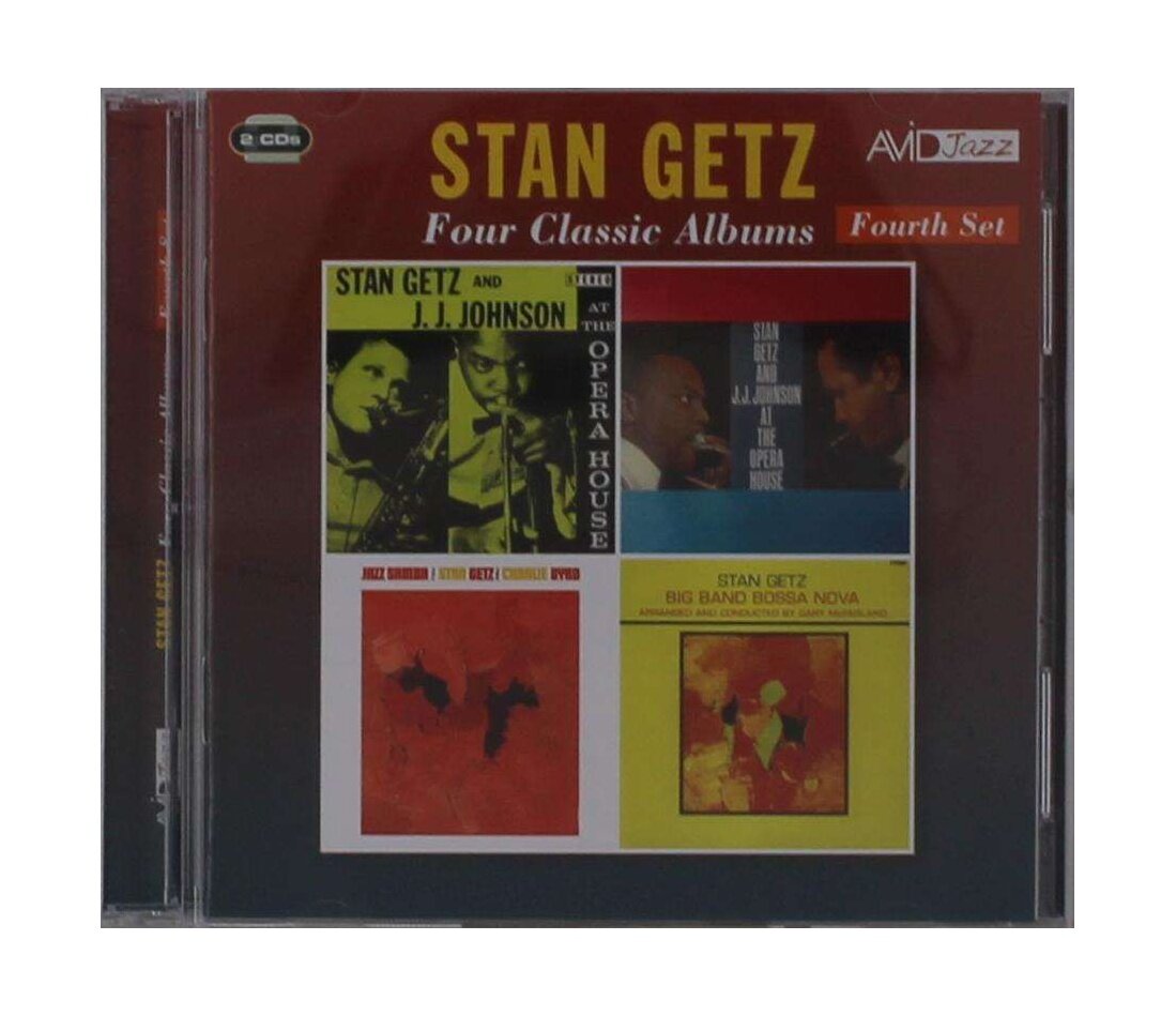 Диск Stan Getz (1927-1991) - Four Classic Albums (Fourth Set) (2 CD)